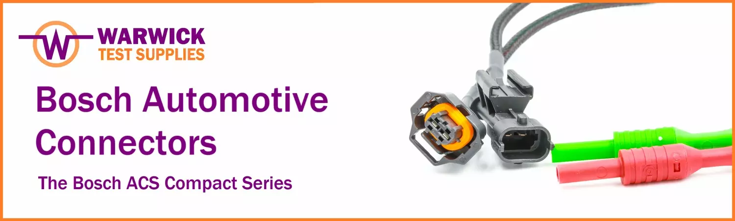 Guide on Bosch Automotive Connectors and Leads | Warwick Test Supplies